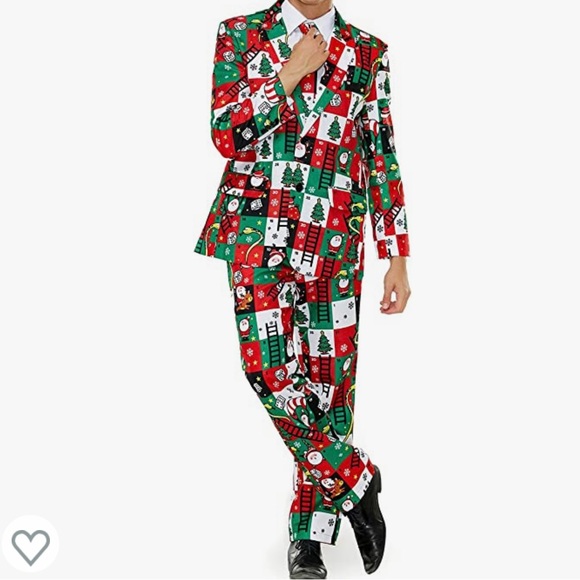 Suits & Blazers | Santa Christmas Party Suit | Poshmark